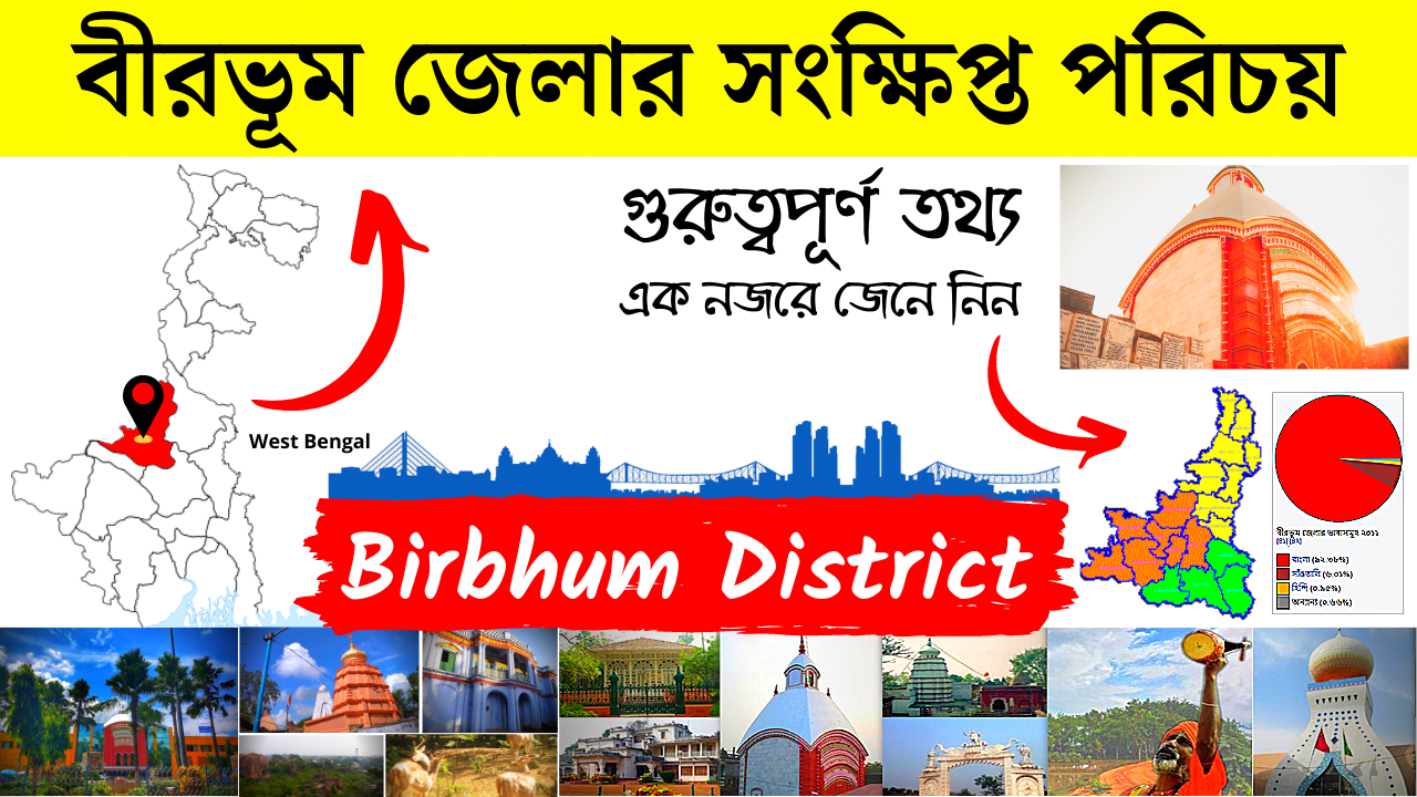 বীরভূম জেলার পরিচয় - Birbhum District, West Bengal